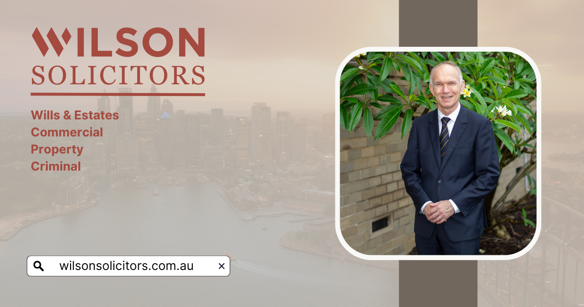 Wilson Solicitors Sydney - Legal Services for Life & Business